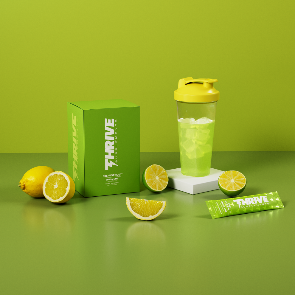 Pre-workout - Lemon Lime (30 servings) – Thrive Supplements